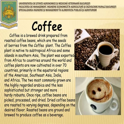 Coffe | PPTX