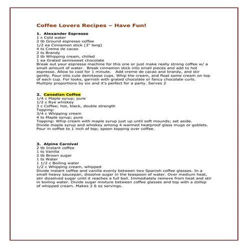 Coffee - Basic Introduction | PDF