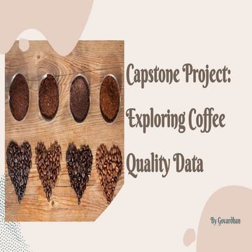 Coffee Quality Analysis Project with PowerBI | PPTX