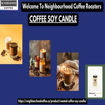 For Most Environment Friendly Coffee Soy Candle, You Need To Associate ...