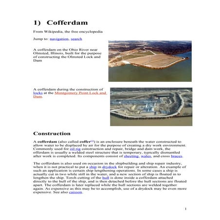 Cofferdam 02 | PDF