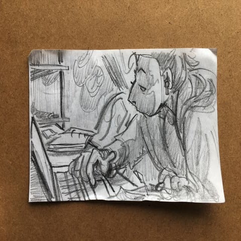 Coffee shop life drawings | PDF