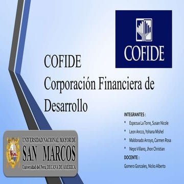 COFIDE | PPTX