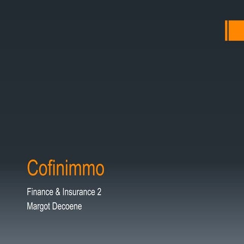 Cofinimmo | PPTX