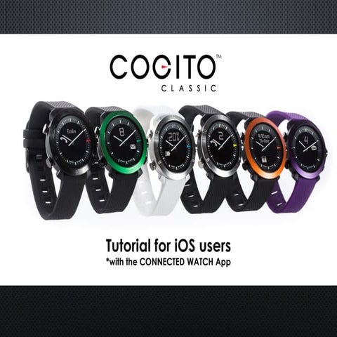 COGITO Classic Tutorial (iOS) | PPT