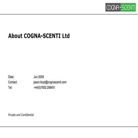 Introduction to COGNA-SCENTI | PPT