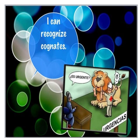 Cognados en ingles Educacion secundaria2 | PPT