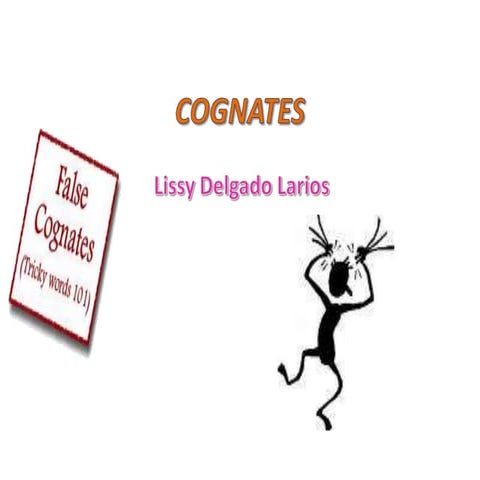 False cognates | PPTX