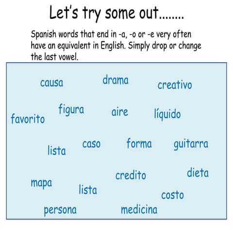 Cognates | PPT