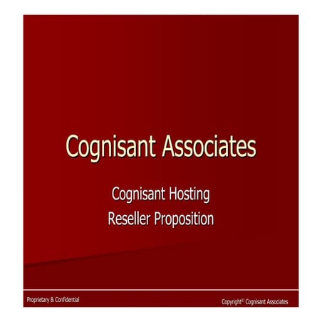 Cognisant Webhosting Reseller | PPT