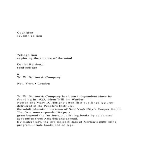 Cognitionseventh edition7eCognitionexplori.docx