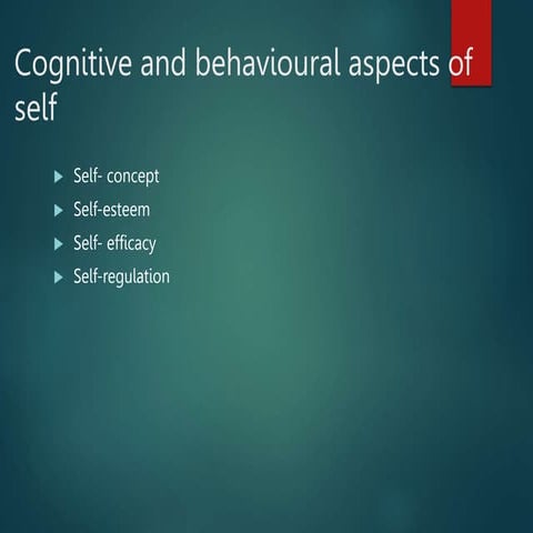 Cognitive and Behaviour Aspects of Self (1).pptx