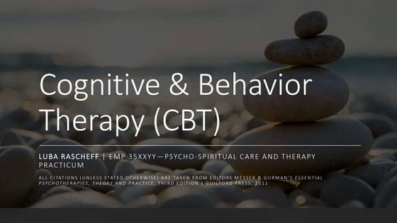 Cognitive behavioral therapy | PDF