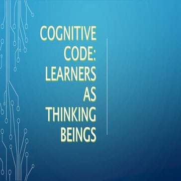 Cognitive code | PPTX