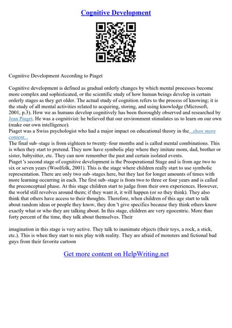 Example Of Critical Essay Writing | PDF