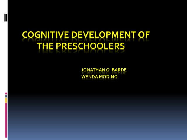 Cognitive process | PPTX