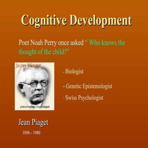 Cognitive development revised - Copy.ppt