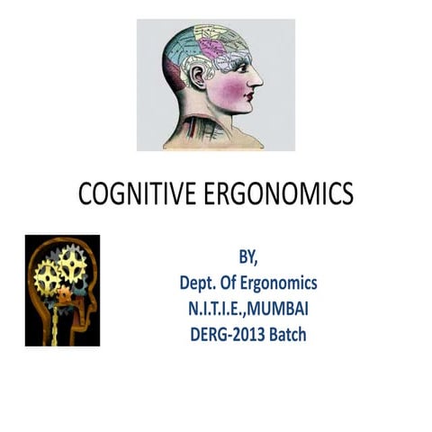 Cognitive ergonomics presentation master copy | PPTX