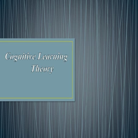 Cognitive Learning.pptx