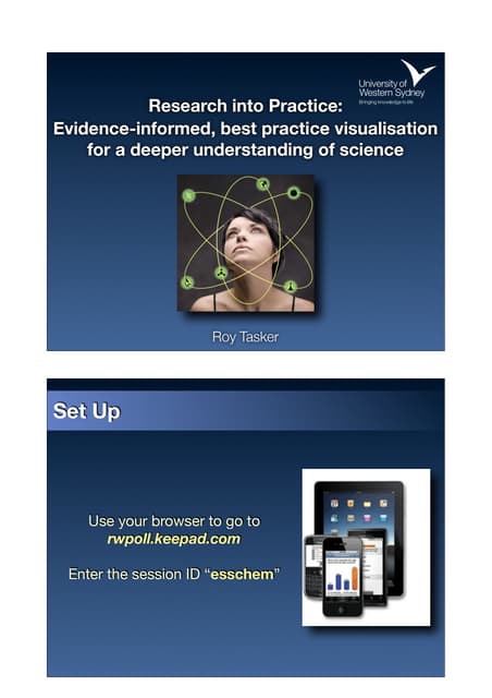 Research into Practice: Evidence-informed, best practice visualisation ... Research into Practice: Evidence-informed, best practice visualisation ...