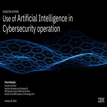 Cognitive systems Cyber Security | PDF | Internet | Computing