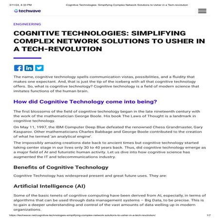 Cognitive Technologies_ Simplifying Complex Network Solutions to Usher in a Tech-revolution.pdf
