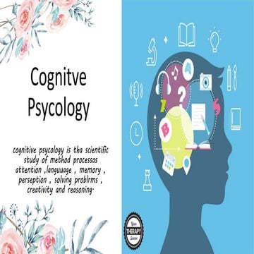 Cognitive process | PPTX