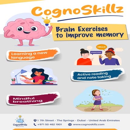 Brain Training Programs by Cognoskillz in Dubai | PDF