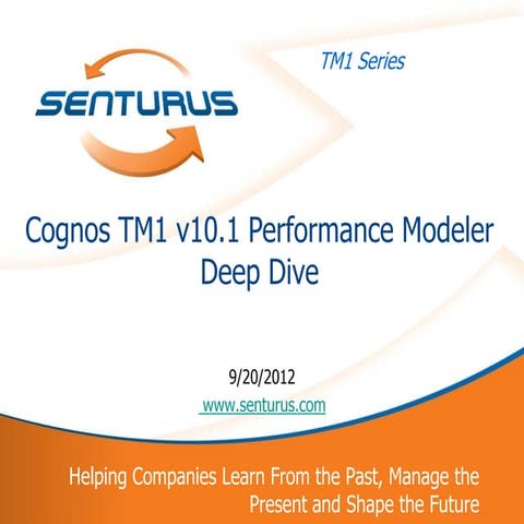 Cognos tm1 Online Training | PDF