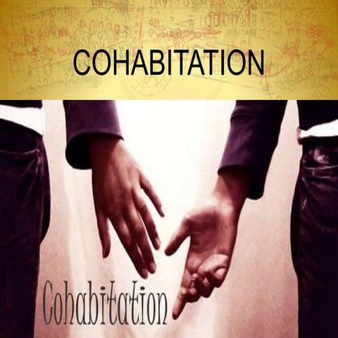 Cohabitation | PPTX