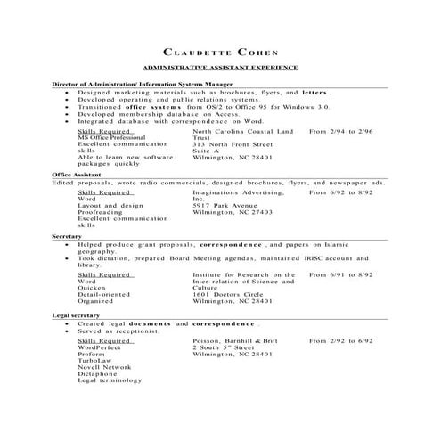 2014 1123 Resume - Peter J Chudoba | DOC