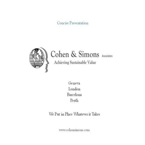 Cohen Simons | PPTX