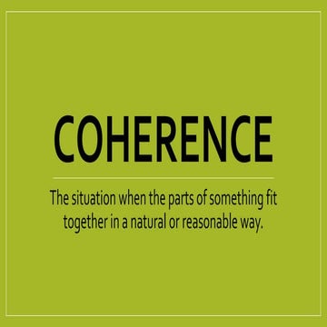 COHERENCE english vocabulary in grade 7.pptx