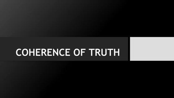 A Defence of the Coherence Theory of Truth.pdf