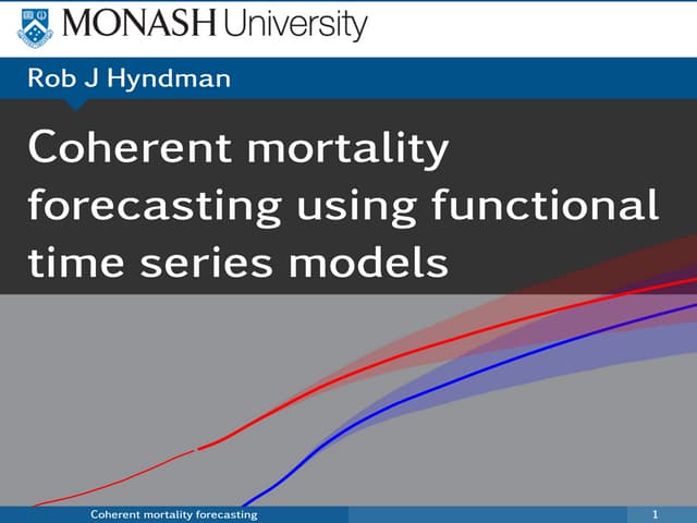Coherent Mortality Forecasting Using Functional Time Series Models Ppt 8837