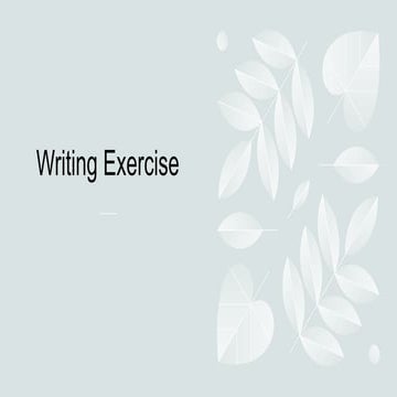 Cohesive Device Writing Exercise.pptx
