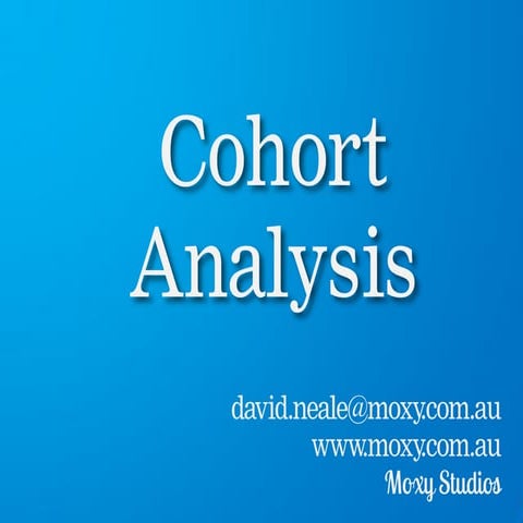 Cohort analysis | PDF