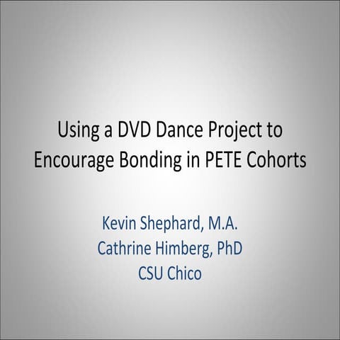 Cohort study presentation | PPT