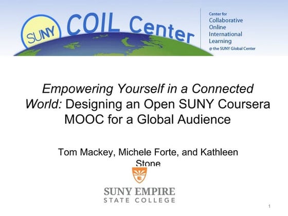 Tom Mackey, Professor of arts and media at Suny empire state college