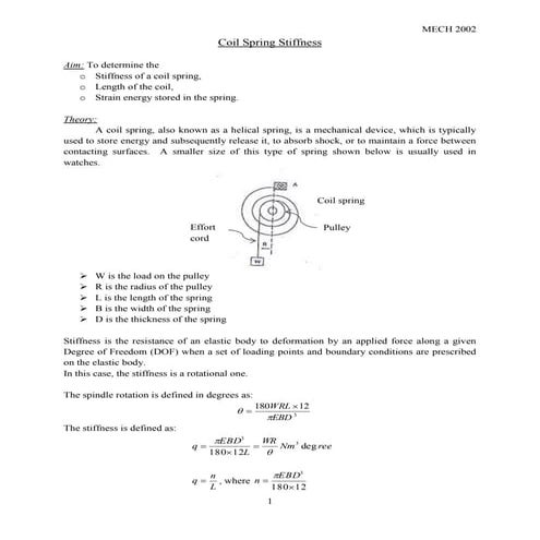 Coil spring final | DOCX