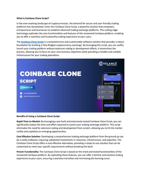 Coin base clone script Development Infographic post.pdf