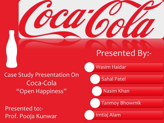 Coca cola product life cycle | PDF