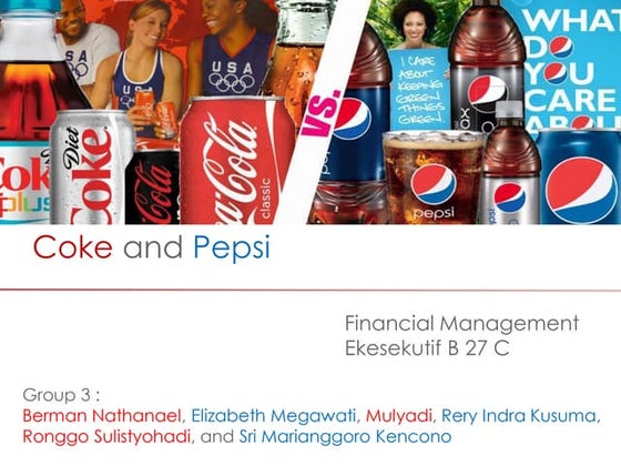 Pepsi V/S Coke | PPT