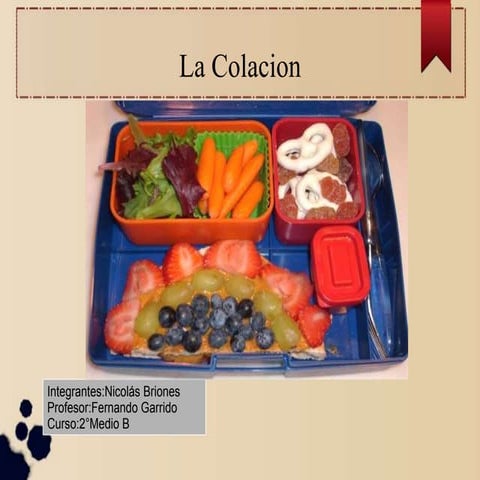 Las Colaciones | PPTX