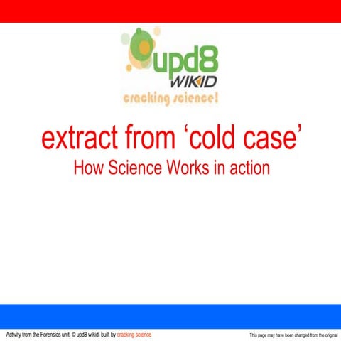 Cold Case Compilation | PPT | Free Download