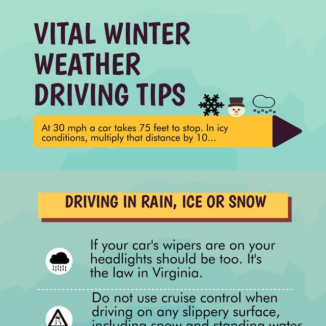 Cold Weather Driving Tips | PDF