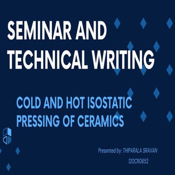 Cold and Hot Isostatic Pressing of Ceramics.pptx