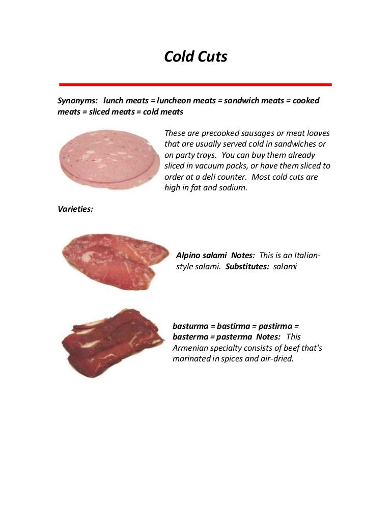 Cold Cuts cold-cuts