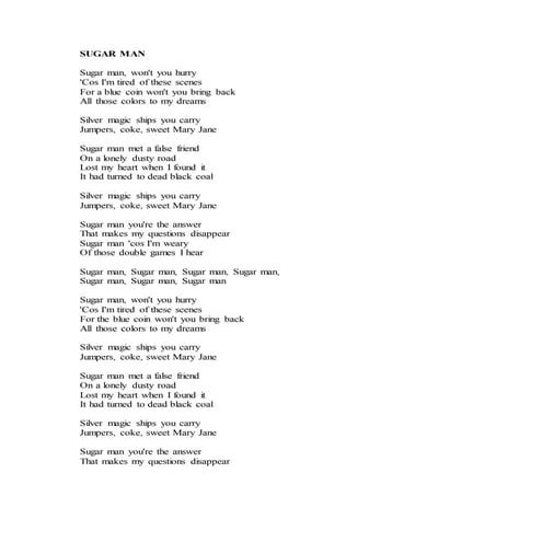 Cold fact%2c lyrics | DOCX | Smoking Cessation | Wellness