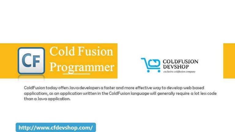 Cold fusion programmer